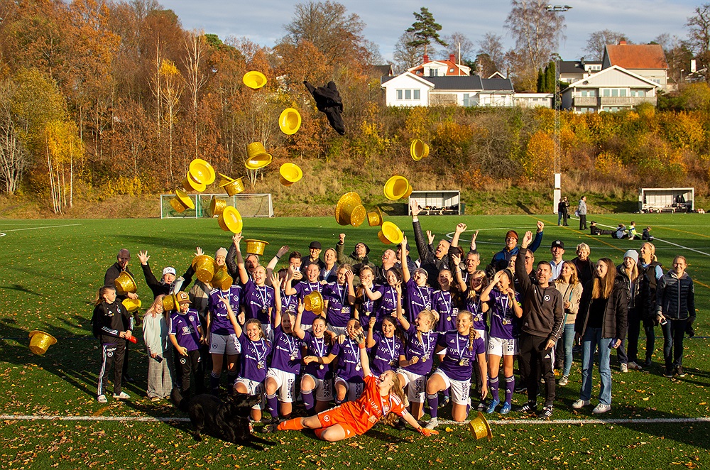 F08 tog hem seriesegern i Göteborgs svåraste serie / Lerums IS